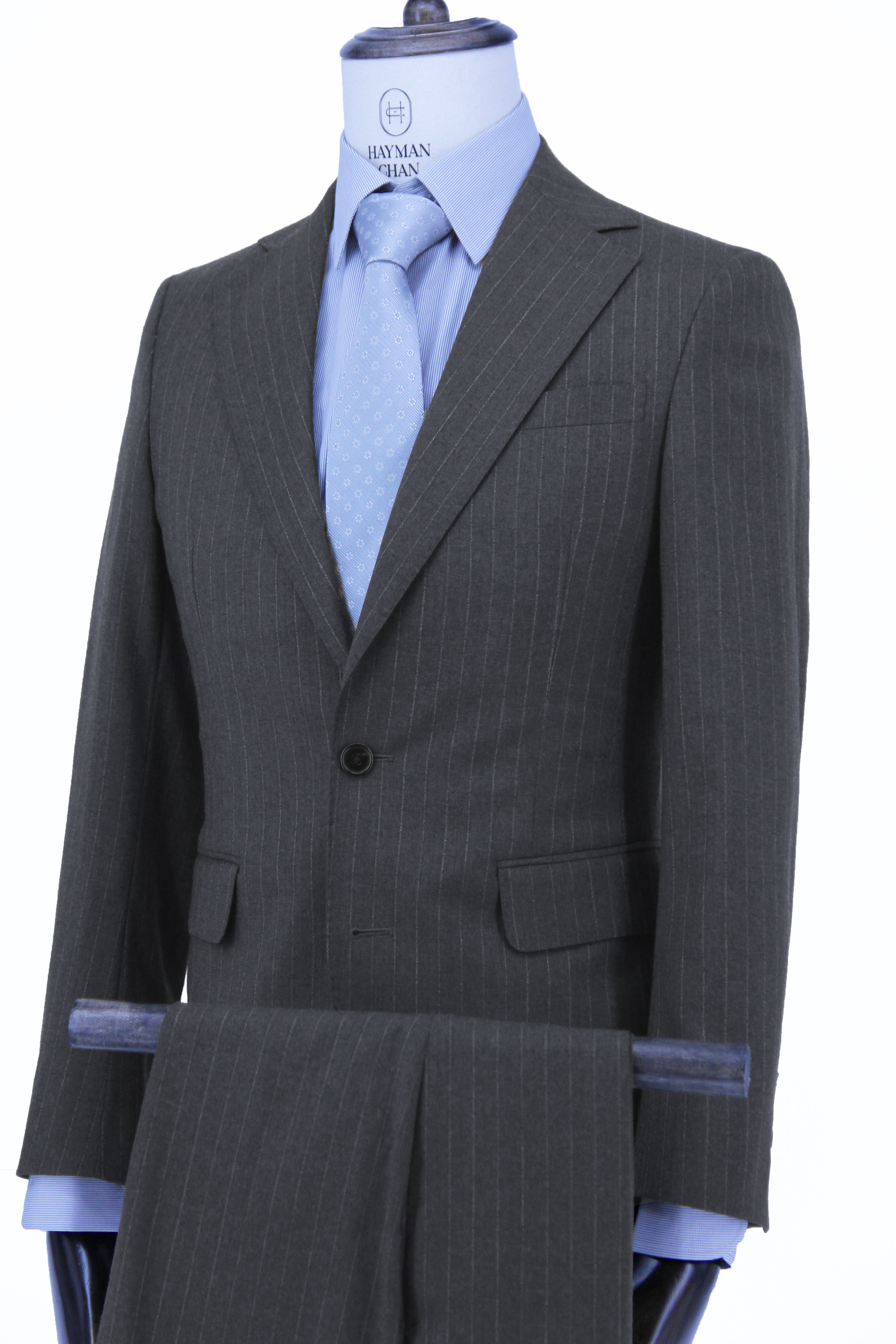 Reda 110's Chalk Stripe Suit – Hayman Chan